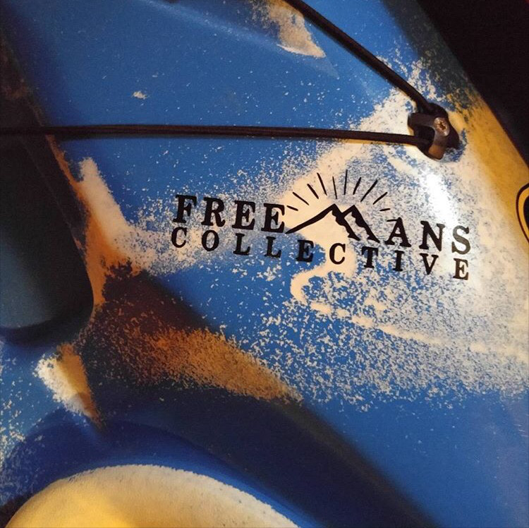Mountain Die-Cut Sticker – Freeman's Collective